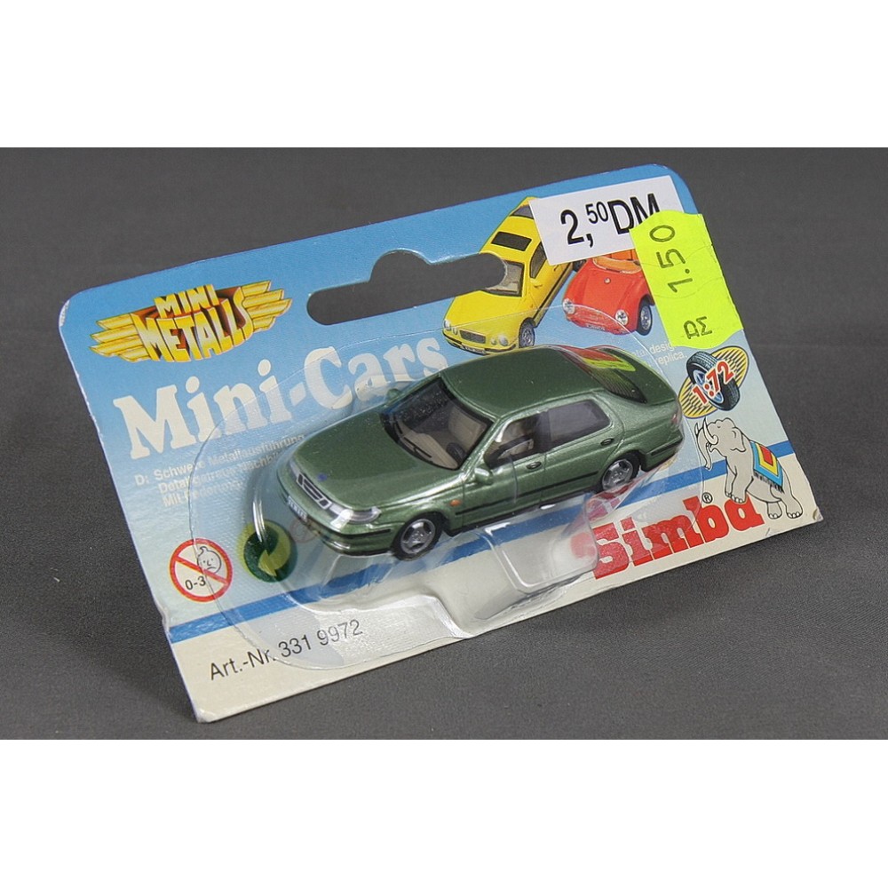 Saab 9-5 Aero Sedan 1998 - silvergreen metallic