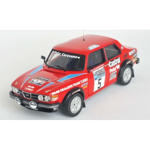 Saab 99 Turbo 2-door Rally 1979 - "5" red
